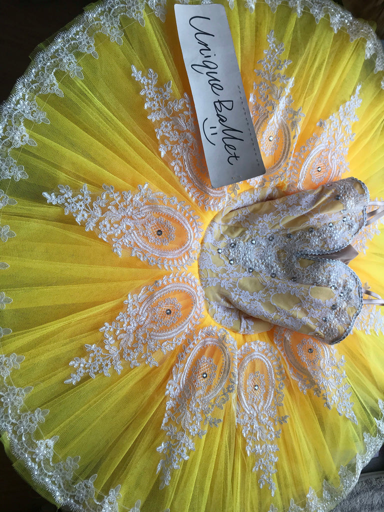 Cost-Effective Sleeping Beauty Yellow Classic Ballet TuTu Costume ...